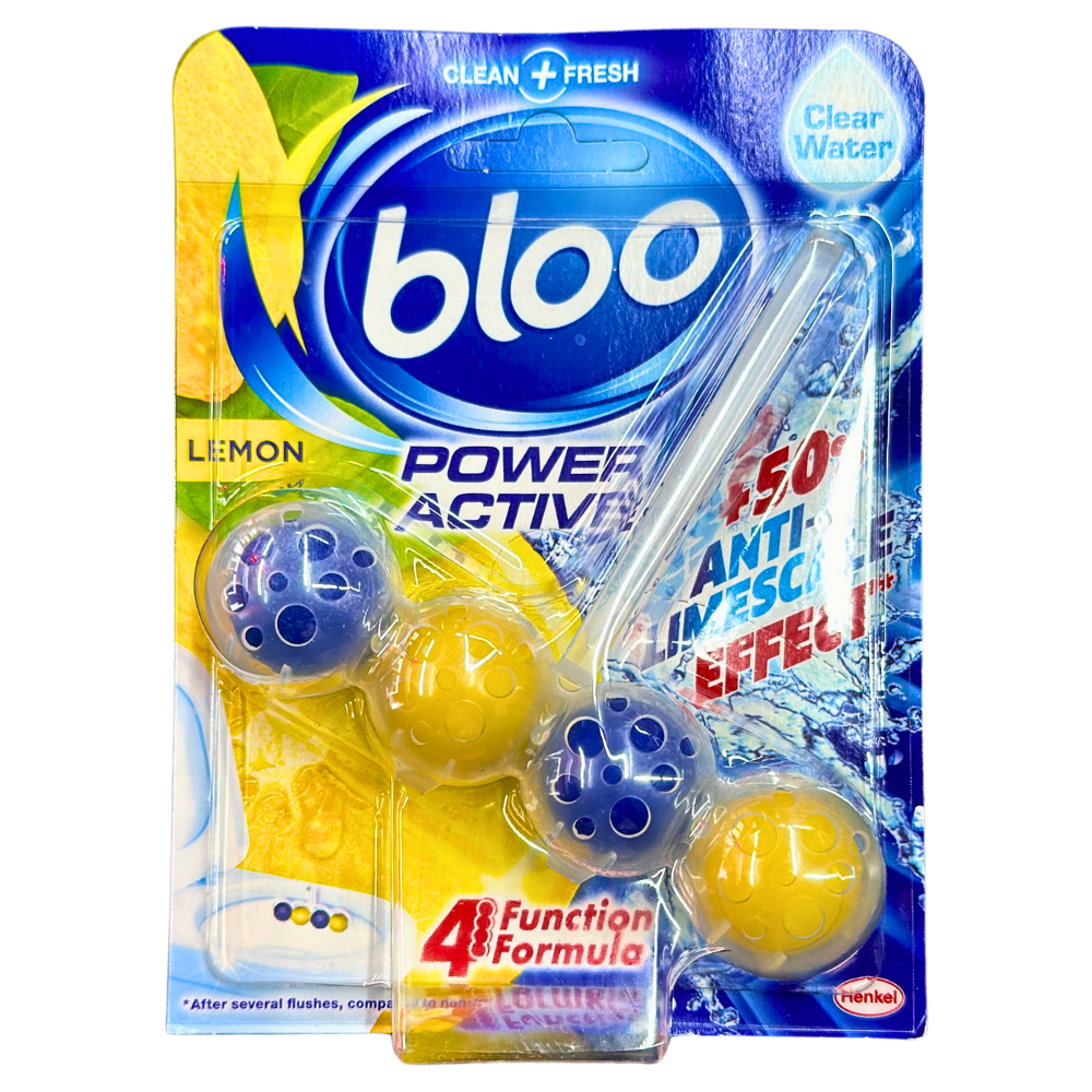Bloo Power Active 50g lemon – Ram's Cash & Carry