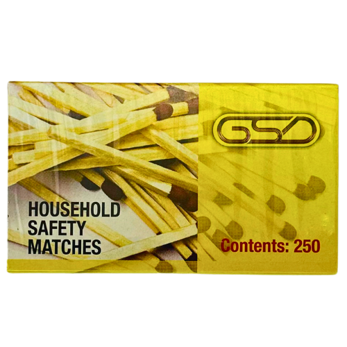 GSD 250 matches – Ram's Cash & Carry