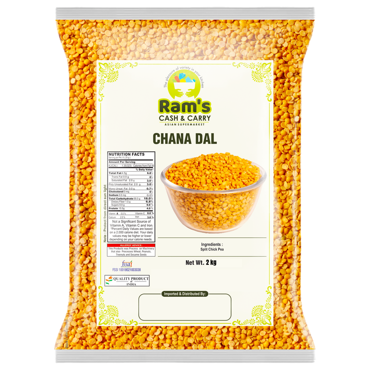 Rams Chana Dal – Ram's Cash & Carry