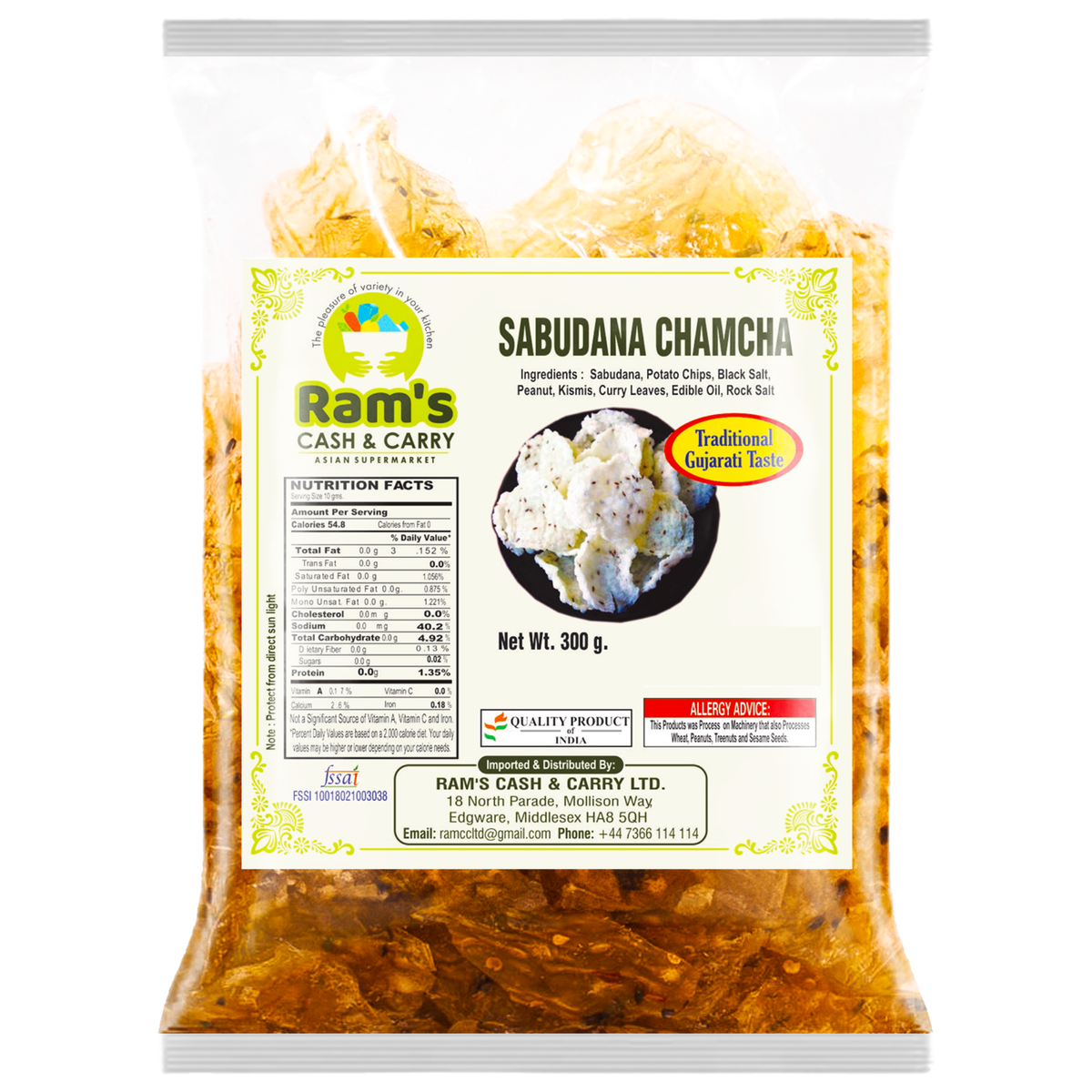 Rams Sabudana Chamcha – Ram's Cash & Carry