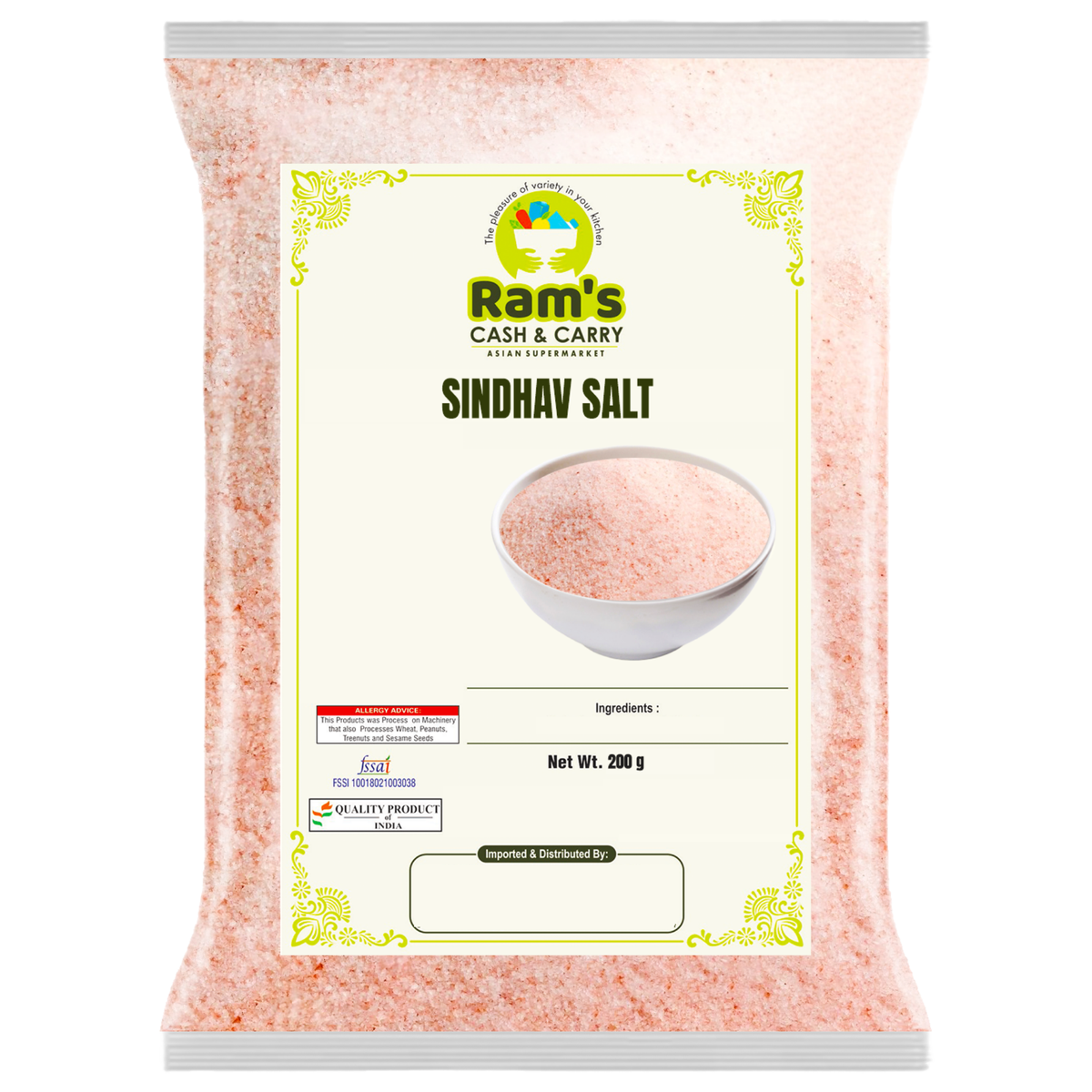 Rams Sindhav Salt – Ram's Cash & Carry